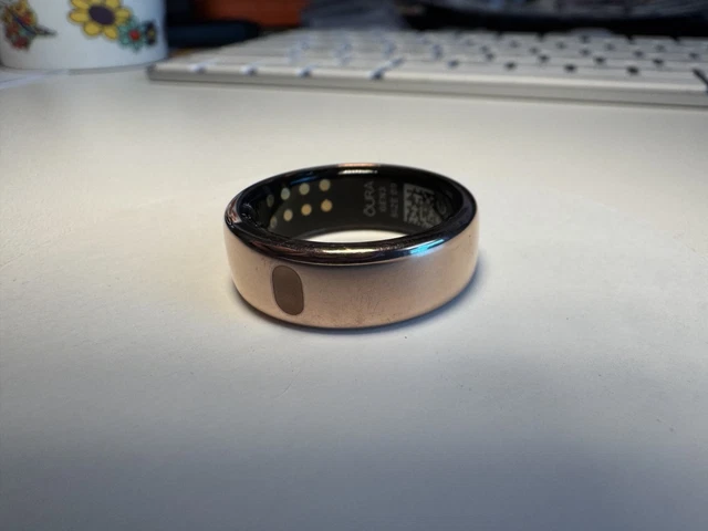 OURA RING GEN 3 Smart Ring Activity Tracker - Rose Gold - Size 9 - Ring ...