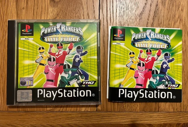 POWER RANGERS TIME Force Playstation 1 Game (PS1) *Disc + Manual* £8.50 ...