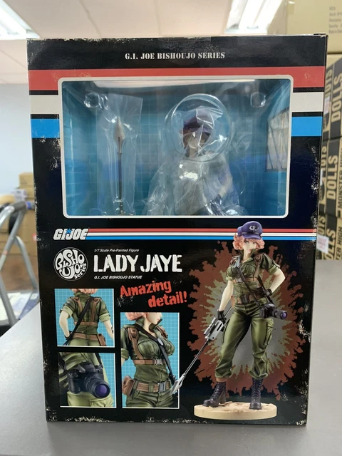 KOTOBUKIYA G.I. FIGURINE Joe Lady Jaye Bishoujo échelle 1/7 statue en ...