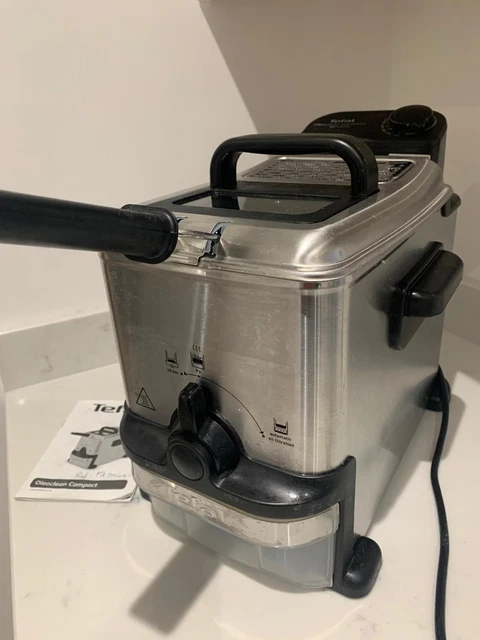 TEFAL OLEOCLEAN FR701640 2L Compact Deep Fat Fryer - Silver £73.50 ...