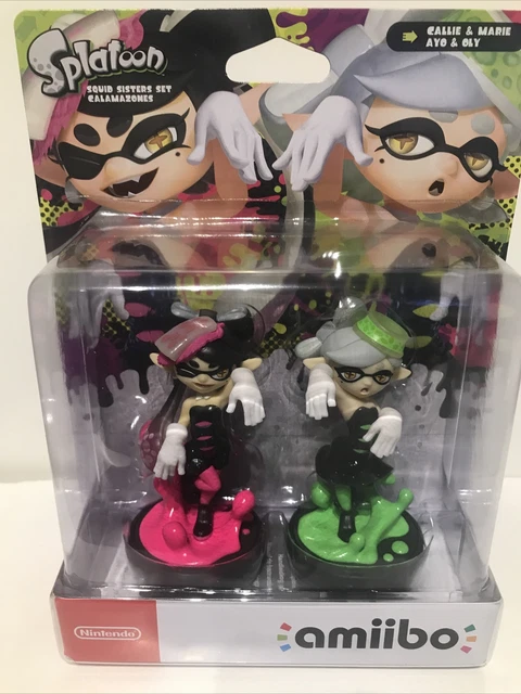 AMIIBO SPLATOON CALLIE Marie Squid Sisters Double Pack New UK £35.99 - PicClick UK