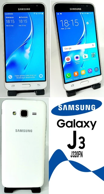 SAMSUNG GALAXY J3 (2016) SM-J320FN Smartphone Blanc débloqué Tout ...