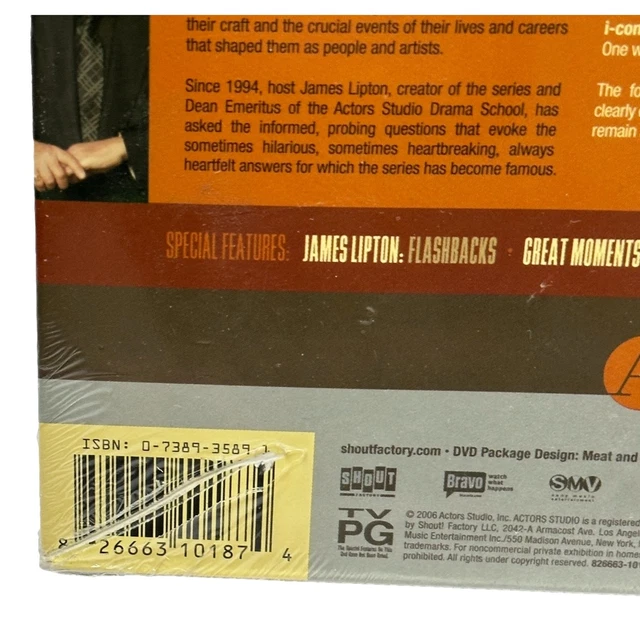 INSIDE ACTORS STUDIO DVD Boxset Robert Redford Newman Streisand ...