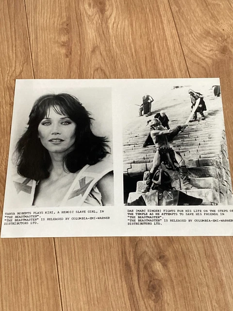 TANYA ROBERTS & Marc Singer in The Beastmaster- rare original 1982 ...