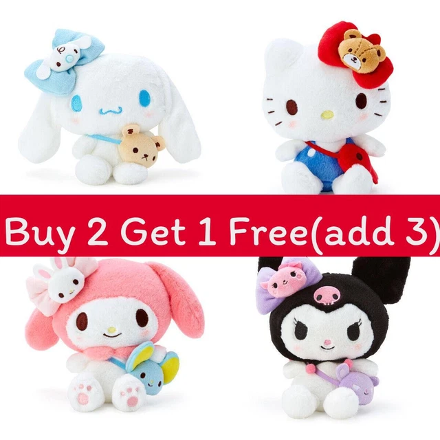 Sanrio Kuromi Melody Cinnamoroll Hello Kitty Plush Doll Kawaii Toy T
