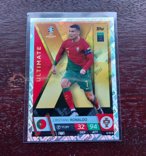 CRISTIANO RONALDO ULTIMATE XI - Topps Match Attax UEFA Euro 2024 ...