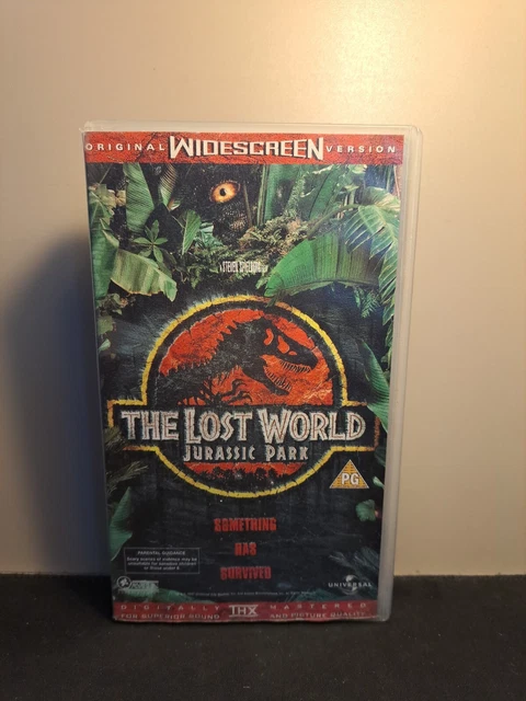 THE LOST WORLD Jurassic Park Widescreen - 1997 VHS - Classic 90s Movie £5.00 - PicClick UK