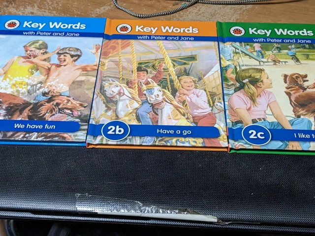 LADYBIRD KEY WORDS with Peter and Jane - Stage 2a, 2b and 2c £5.99 ...