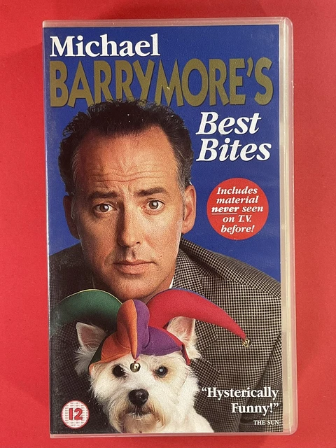 MICHAEL BARRYMORE'S BEST Bites On VHS Video Cassette Tape, Cert 12 £4. ...