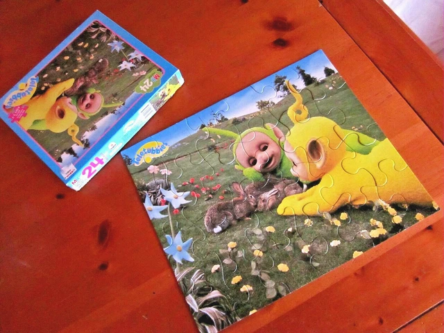 TELETUBBIES JIGSAW PUZZLE PBS children’s TV series 1999 Laa-Laa BBC ...