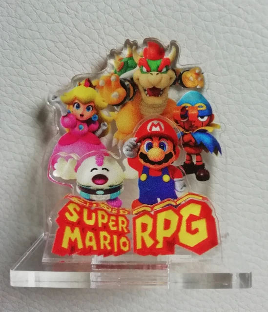 SUPER MARIO RPG Acrylic Display Stand Officiel Nintendo Switch Bonus ...