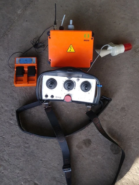 IKUSI IKONTROL TM Ik4-21 Crane Remote Controller, Receiver, Transmitter ...