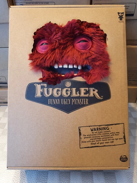*LAST ONE* VERY Rare Sealed BNIB Fuggler Clawey Red/Maroon Fur 30cm £56 ...