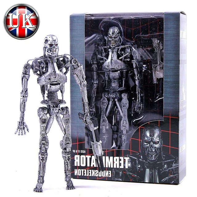 NECA T-800 TERMINATOR Action Figure Arnold Schwarzenegger Endoskeleton ...