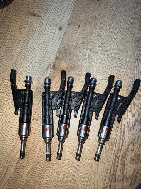 BMW GENUINE F20 F21 F30 F55 F56 F57 Set Of 5 Petrol Fuel Injector ...