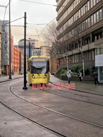 PHOTO METROLINK Bombardier Tram 3070 Travels Along Aytoun Street On The ...