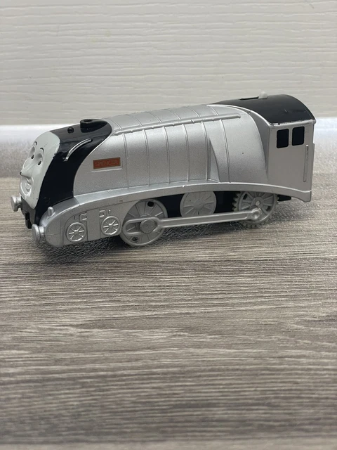 THOMAS THE TANK Engine & Friends Trackmaster MOTORIZED SILVER SPENCER ...