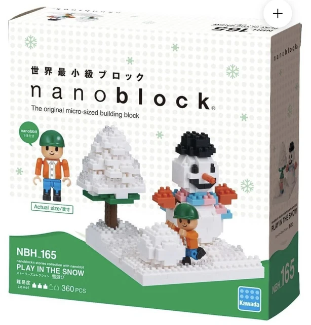 KAWADA NANOBLOCK NBH_165 nanoblock® Stories Collection Play In The Snow ...