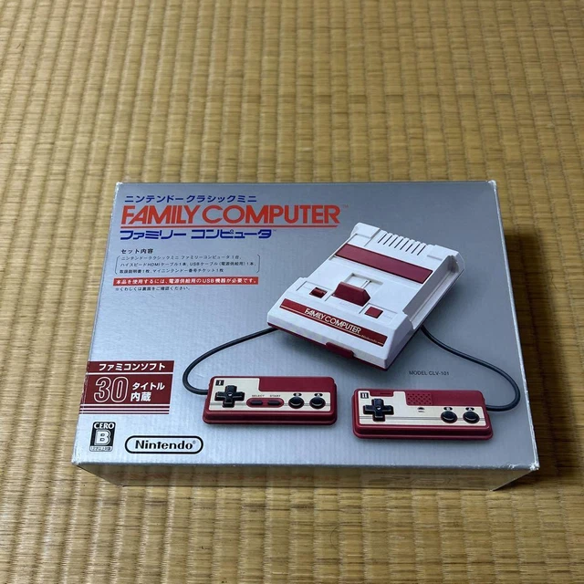 NINTENDO NES CLASSIC Mini Family Computer Famicom Game Used Tested ...