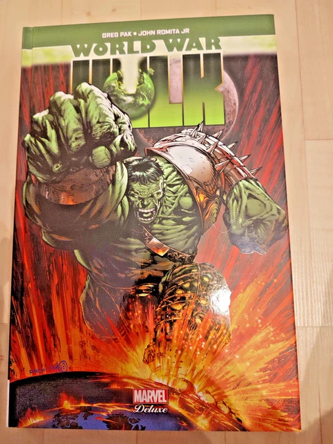 HULK WORLD WAR Hulk Pak Romita Marvel Deluxe 2019 Comme neuf VF 288 ...