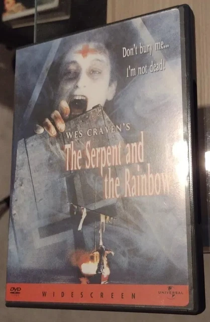 THE SERPENT AND the Rainbow DVD Wes Craven 1987 Bill Pullman Zakes ...