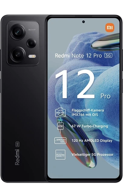 XIAOMI REDMI NOTE 12 Pro 5G, 6+128Gb Pantalla Amoled 6.67" Triple Cámara De 50Mp EUR 258,95 ...