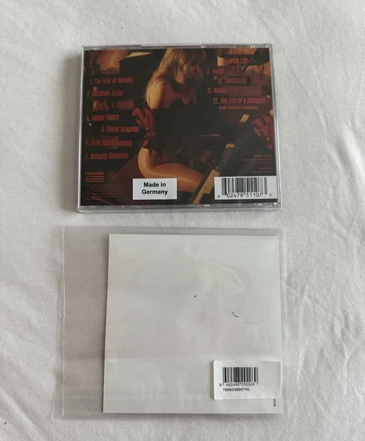 TAYLOR SWIFT - The Life Of A Showgirl Signed Autograph EUR 153,75 ...