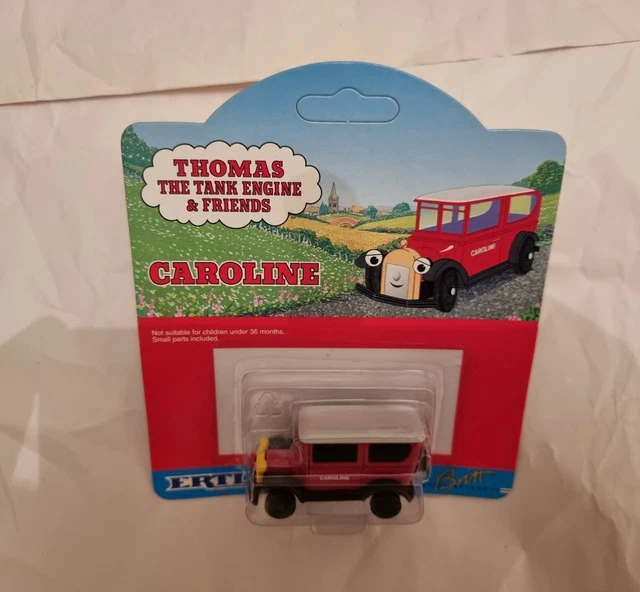 THOMAS THE TANK Engine & Friends ERTL CAROLINE CAR DIECAST NEW AND ...