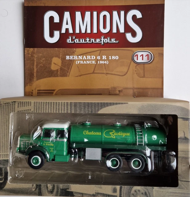 ALTAYA IXO 1/43 - Camions d'autrefois 111 - Bernard 6R180 citerne ...