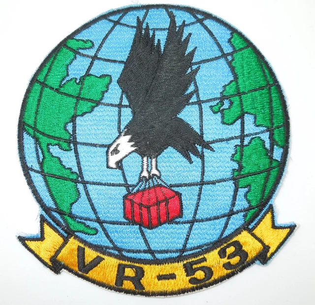 ORIGINAL VIETNAM WAR US Navy VR-53 Japanese Made Aviation Patch X67 $26 ...