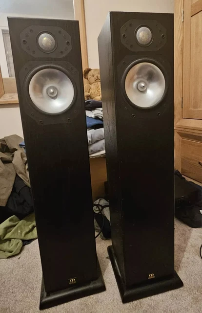 MONITOR AUDIO SILVER S5 Floor Standing Speakers - Black £179.99 ...