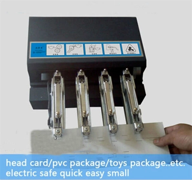 ELECTRIC FOUR HEAD Stapler Multi-Head Stapler Card Binding Machine New ...