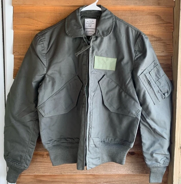 NOMEX MILITARY PILOT Flight Jacket CWU 36/P Fire Resistant Flyers Small ...