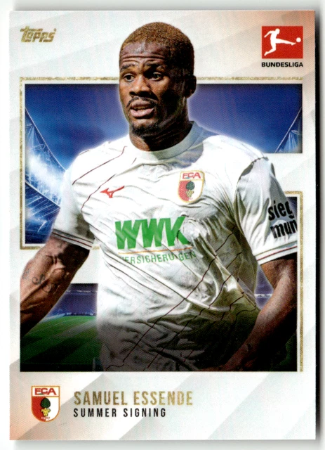 TOPPS FICHAJES DE Verano Bundesliga 2024 Samuel Essende Fichaje De ...