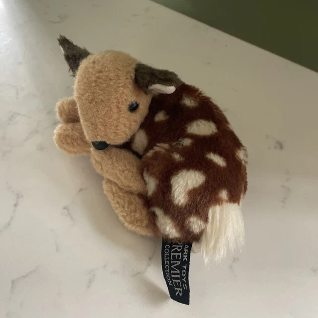 ARK TOYS PREMIER Collection Fawn Baby Deer Plush Toy Soft Stuffed ...