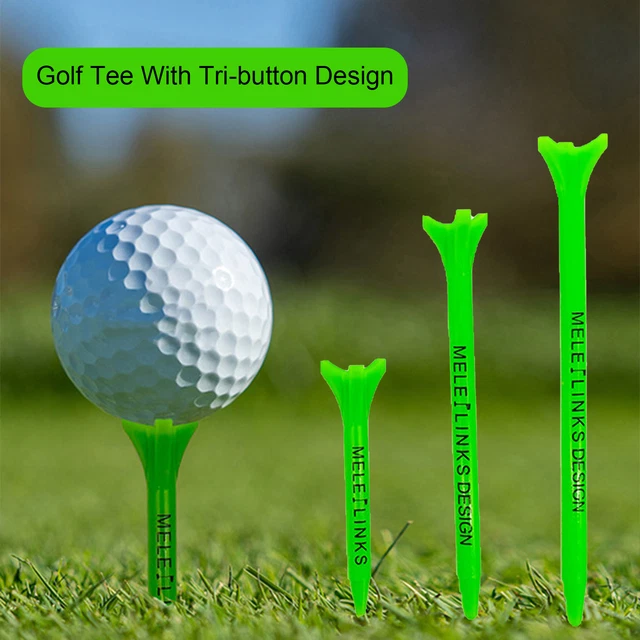TEE FOR MINIMIZING Sidespin Ball Speed Increasing Colorful Plastic Golf ...