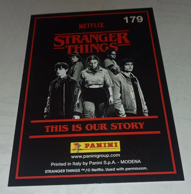 STRANGER THINGS TRADING card collection 2025 card 179 Panini EUR 2,60 ...