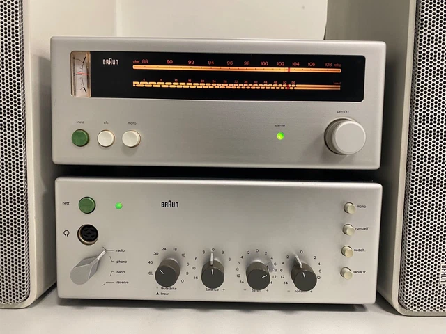 BRAUN CSV 300/1 Verstärker+Tuner CE251 Amplifier | Vintage | Dieter ...