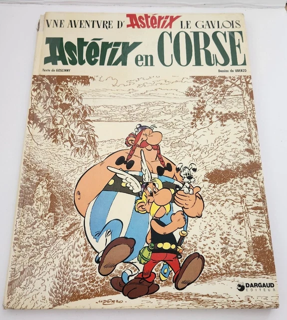 ASTERIX EN CORSE French comic book BD 1973 Dargaud Uderzo $7.20 ...