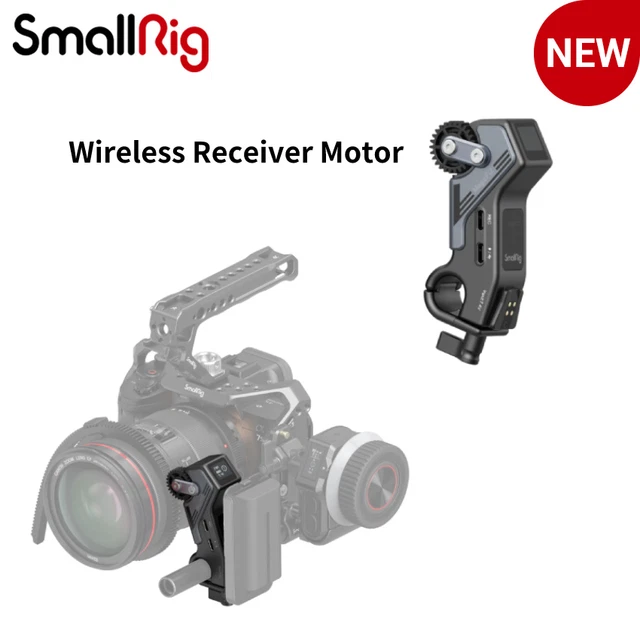 SMALLRIG WIRELESS RECEIVER Motor Fast Charging Independent Power Supply ...