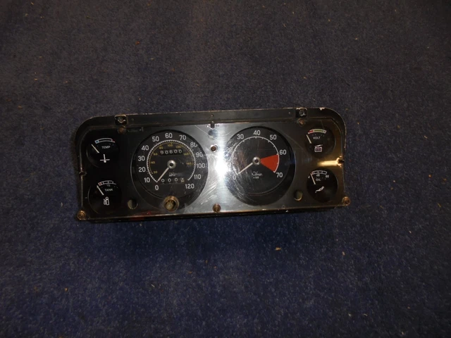 FORD CAPRI MK1 GT Dashboard Instrument cluster gauges. Pre Facelift. £ ...
