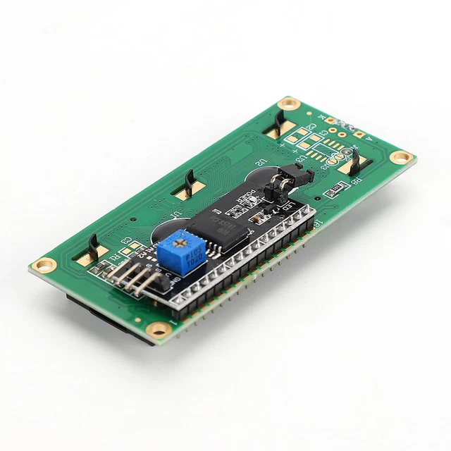 MODULO LCD 1602 Display LCD con scheda adattatore IIC/I2C/interfaccia ... MODULO LCD 1602 Display LCD con scheda adattatore IIC/I2C/interfaccia ...