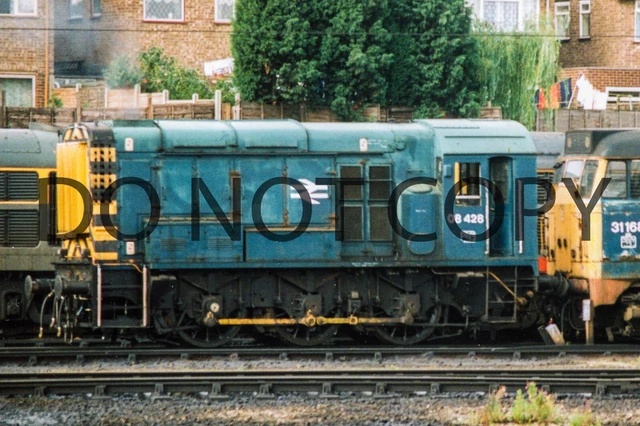UK DIESEL TRAIN Railway Photograph Of Class 08 08428. Rm08-83 £1.70 ...