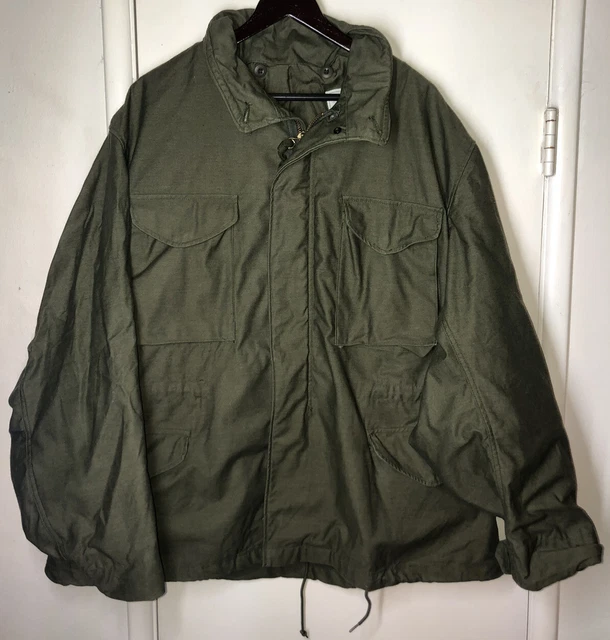 NEW VINTAGE UNISSUED Military US ARMY M65 Field Jacket DBA103-88-614 Size XL £265.27 - PicClick UK