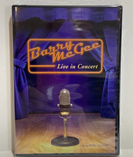 BARRY MCGEE LIVE In Concert (DVD, 2004) Neu Johnny Rock Harvey Tater ...