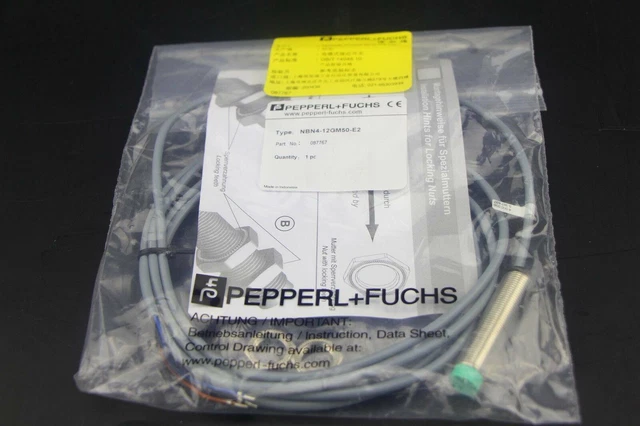 1pcs Pepperl Fuchs Inductive Sensor Nbn4 12gm50 E2 Nbn412gm50e2 New £18