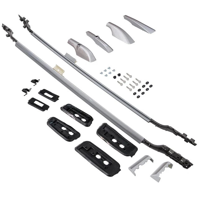 2XALUMINIUM ROOF RACK Rails for Toyota Landcruiser 200 Series GX GXL VX ...