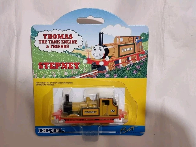 THOMAS THE TANK Engine & Friends ERTL STEPNEY TRAIN DIECAST NEW AND ...