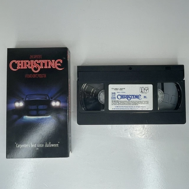 CHRISTINE (VHS) STEPHEN King John Carpenter Harry Dean Stanton £8.04 ...