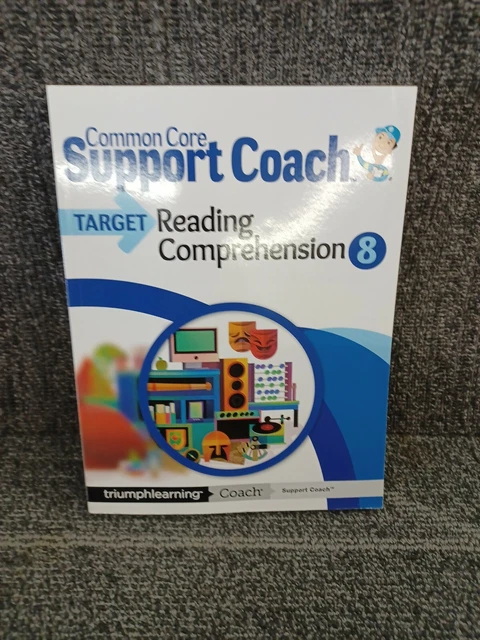 COMMON CORE SUPPORT Coach Target Reading Comprehension Grade 8 by ...